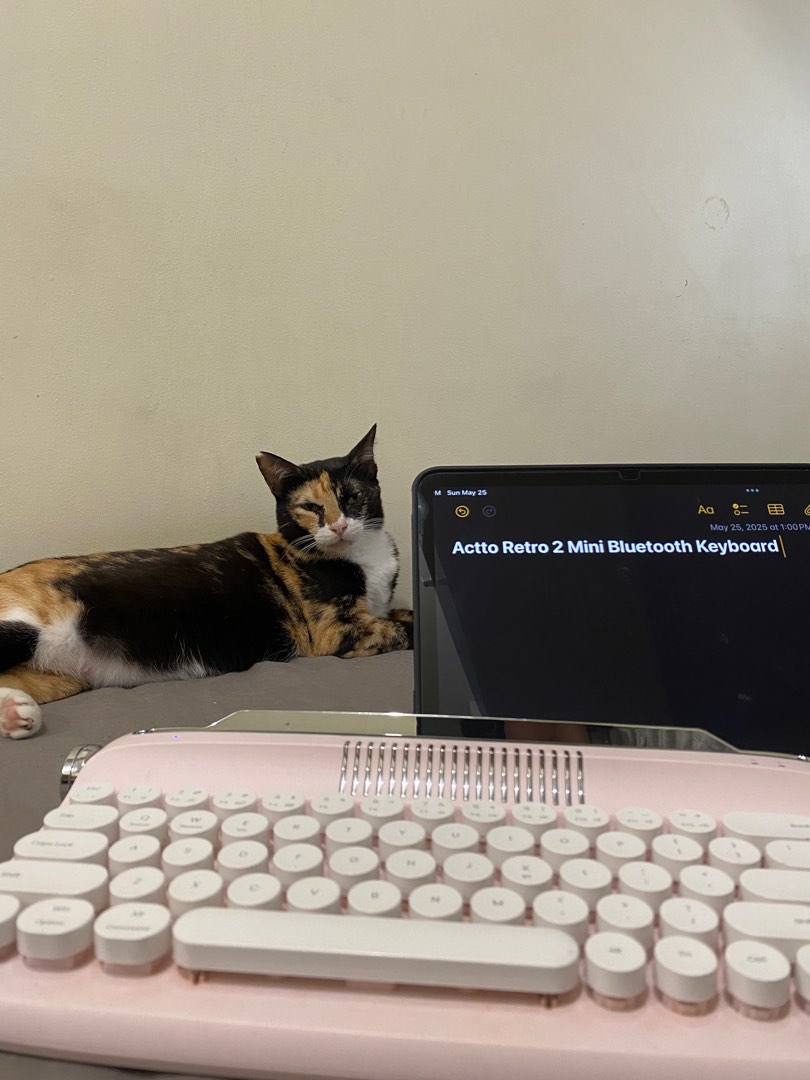 Actto Retro 2 Mini Bluetooth Keyboard Model B307, Computers & Tech, Parts & Accessories ...