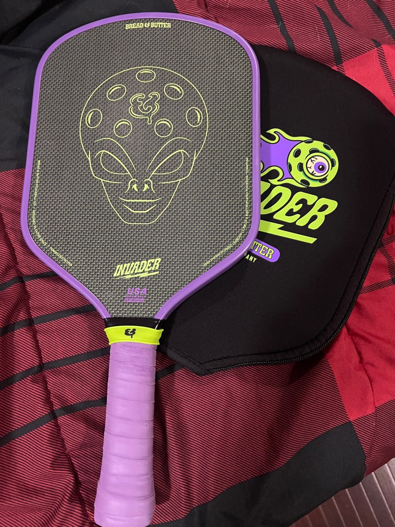 Bread & Butter paddle INVADER pickleball, Sports Equipment, Sports ...