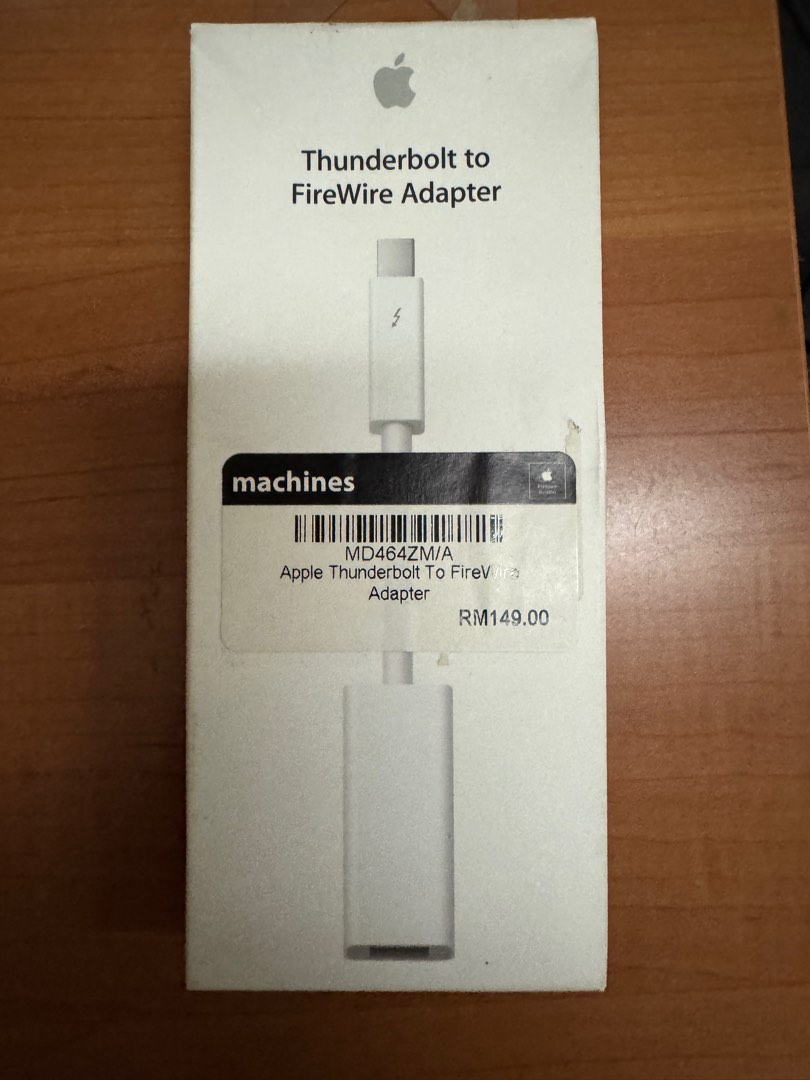 Apple Thunderbolt to Firewire adapter - used, Mobile Phones & Gadgets ...