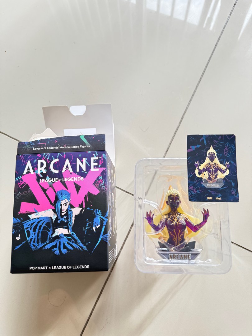 Arcane Mel Popmart, Hobbies & Toys, Toys & Games on Carousell