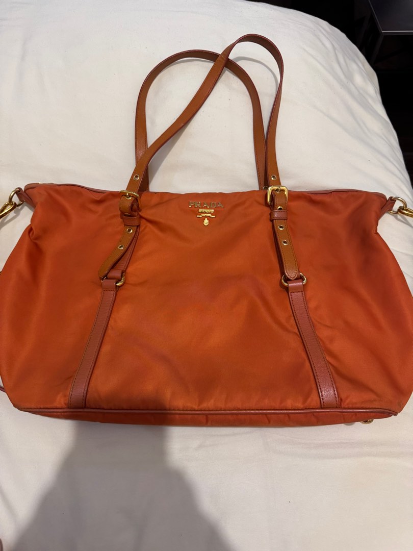 Authentic Prada Nylon 2 way Bag, Luxury, Bags & Wallets on Carousell