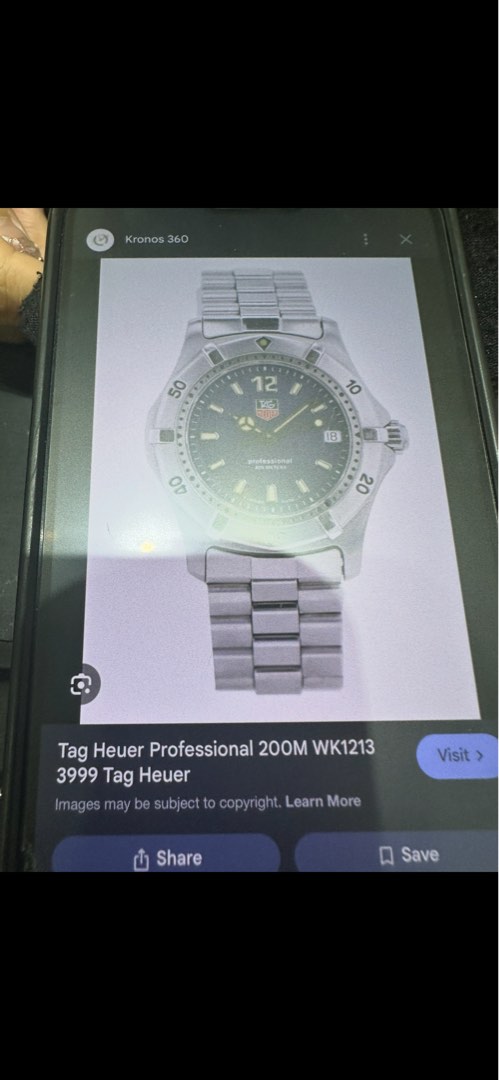 Authentic Tag Heuer, Luxury, Watches on Carousell