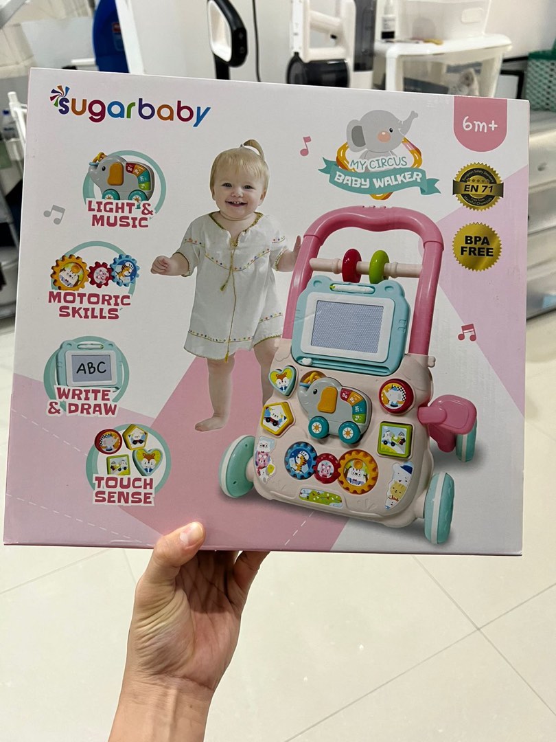 Baby Walker My Circus Sugar Baby, Bayi & Anak, Mainan & Baby Walker di ...