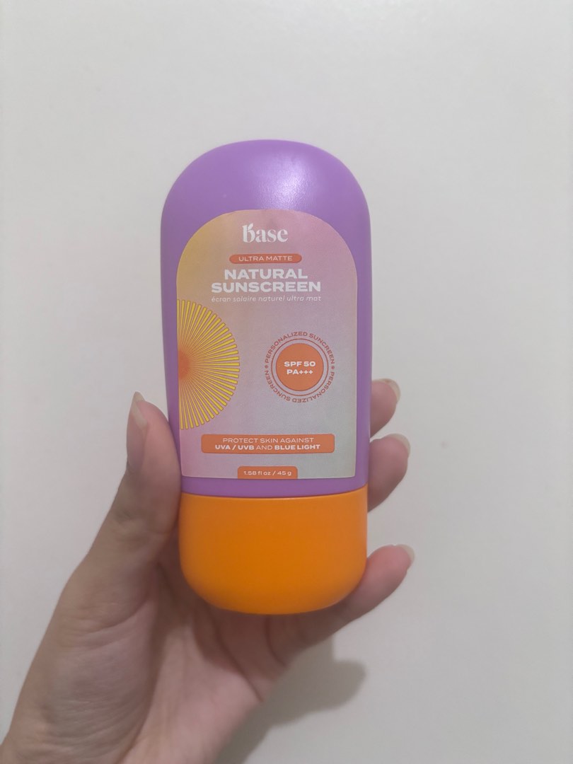 Base Ultra Matte Natural Suncreen, Kesehatan & Kecantikan, Kulit, Sabun ...