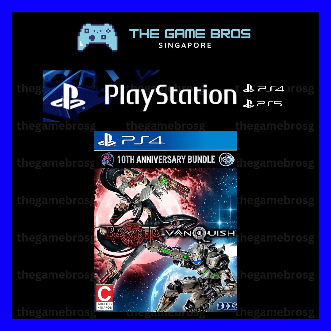 Bayonetta & Vanquish 10th Anniversary Bundle Full Game (PS4 & PS5 ...