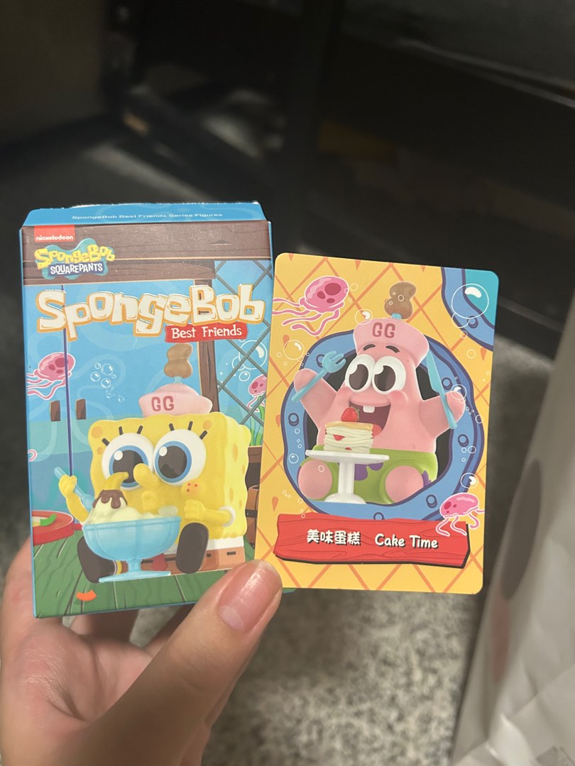 BNIF popmart Spongebob Best Friends series Cake Time, Hobbies & Toys ...