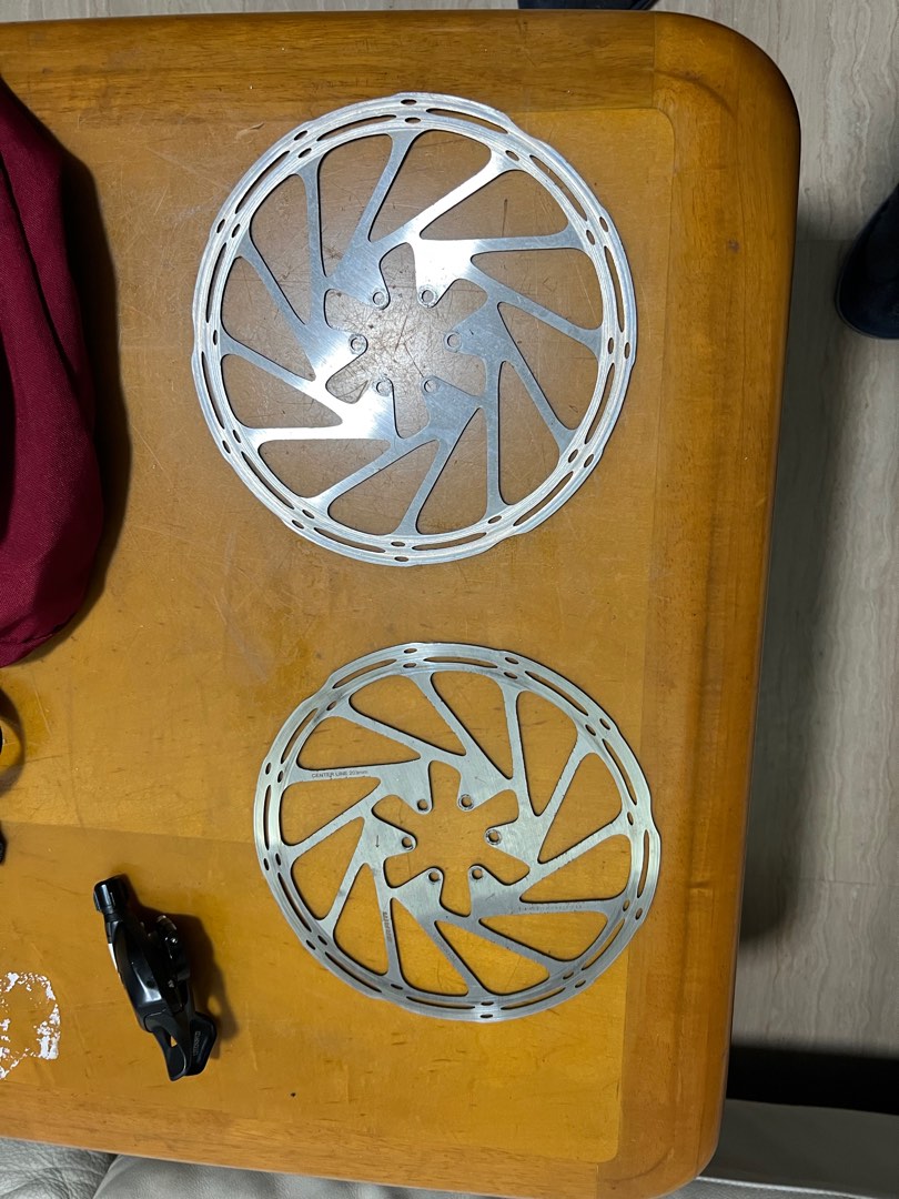 Brake set (Dominion) + Sram 203 Rotors with new Break PAD on Carousell