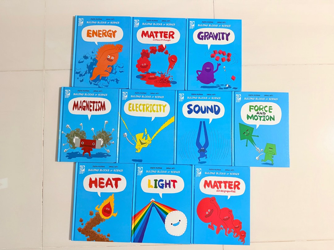 Building blocks of Science (10 books set), Hobbies & Toys, Books ...