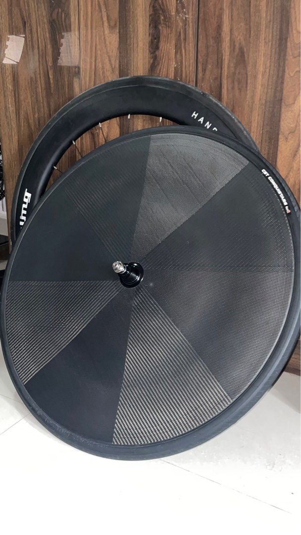 Carbon disc track rear wheel fixed gear fixie, Sports Equipment ...