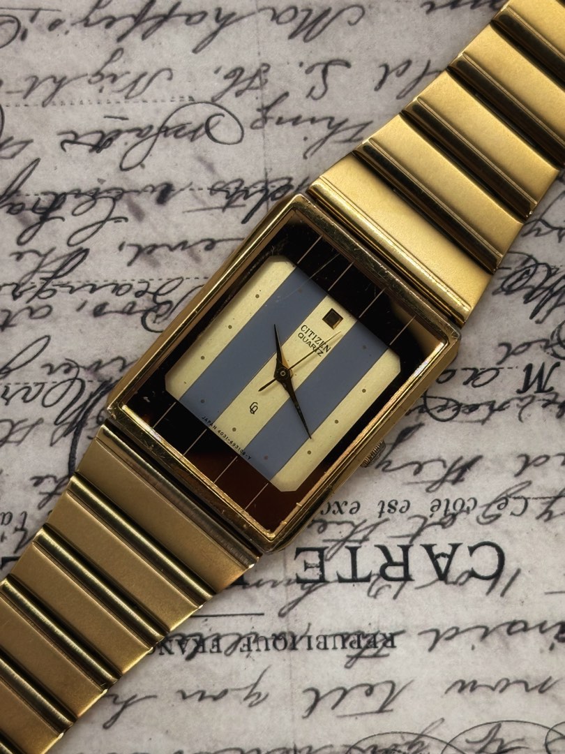 CITIZEN TANK 4031 CIRCA 1980s, Men's Fashion, Watches & Accessories ...