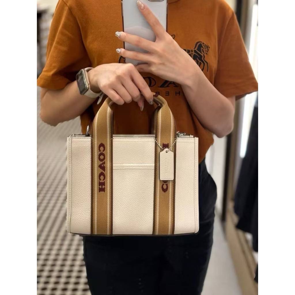 Coach smith tote mini tote bag 20, Women's Fashion, Bags & Wallets ...