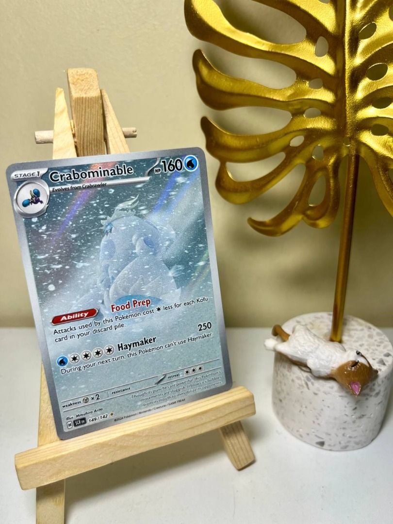 Crabominable 149/142 | SV07: Stellar Crown | Pokemon Trading Card Game ...