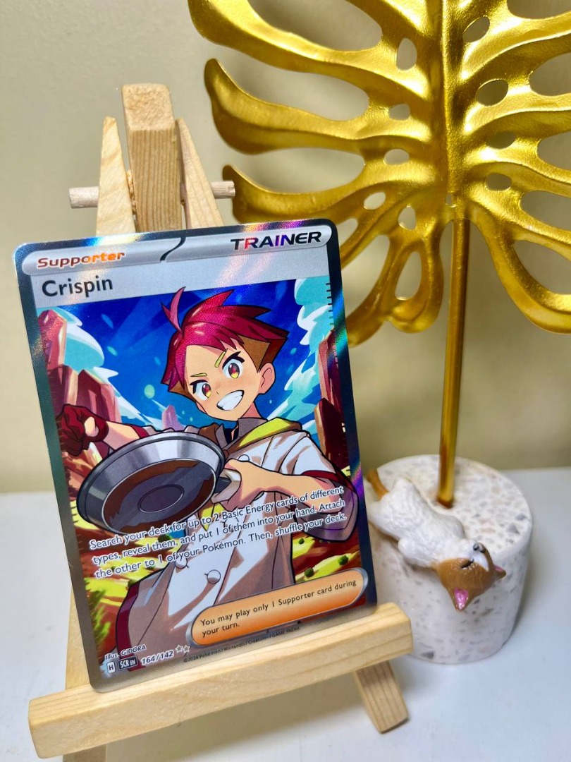 Crispin 164/142 | SV07: Stellar Crown | Pokemon Trading Card Game ...