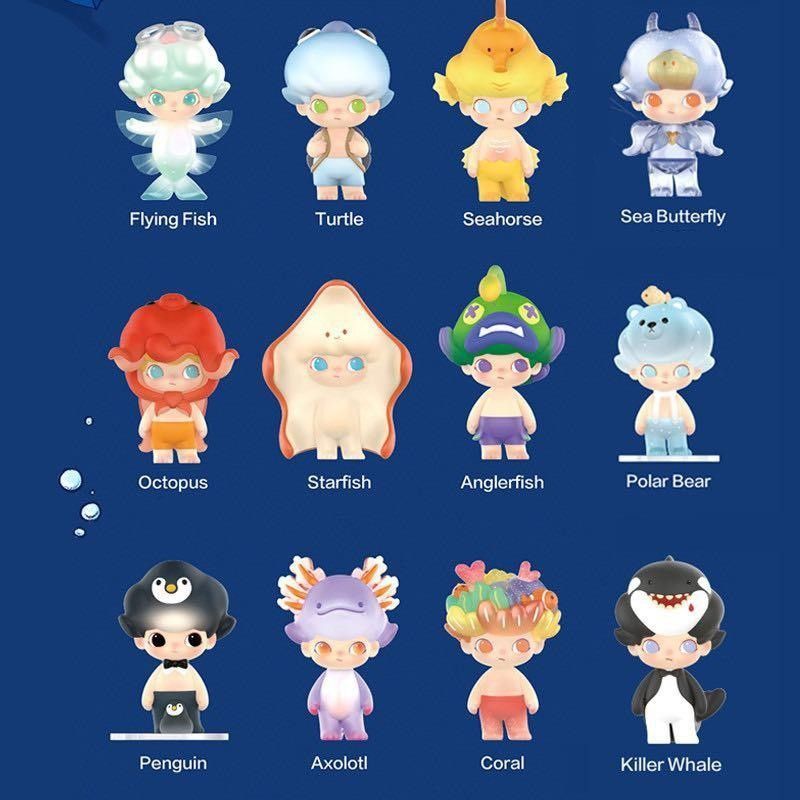 Dimoo Aquarium Series Popmart, Hobbies & Toys, Toys & Games on Carousell