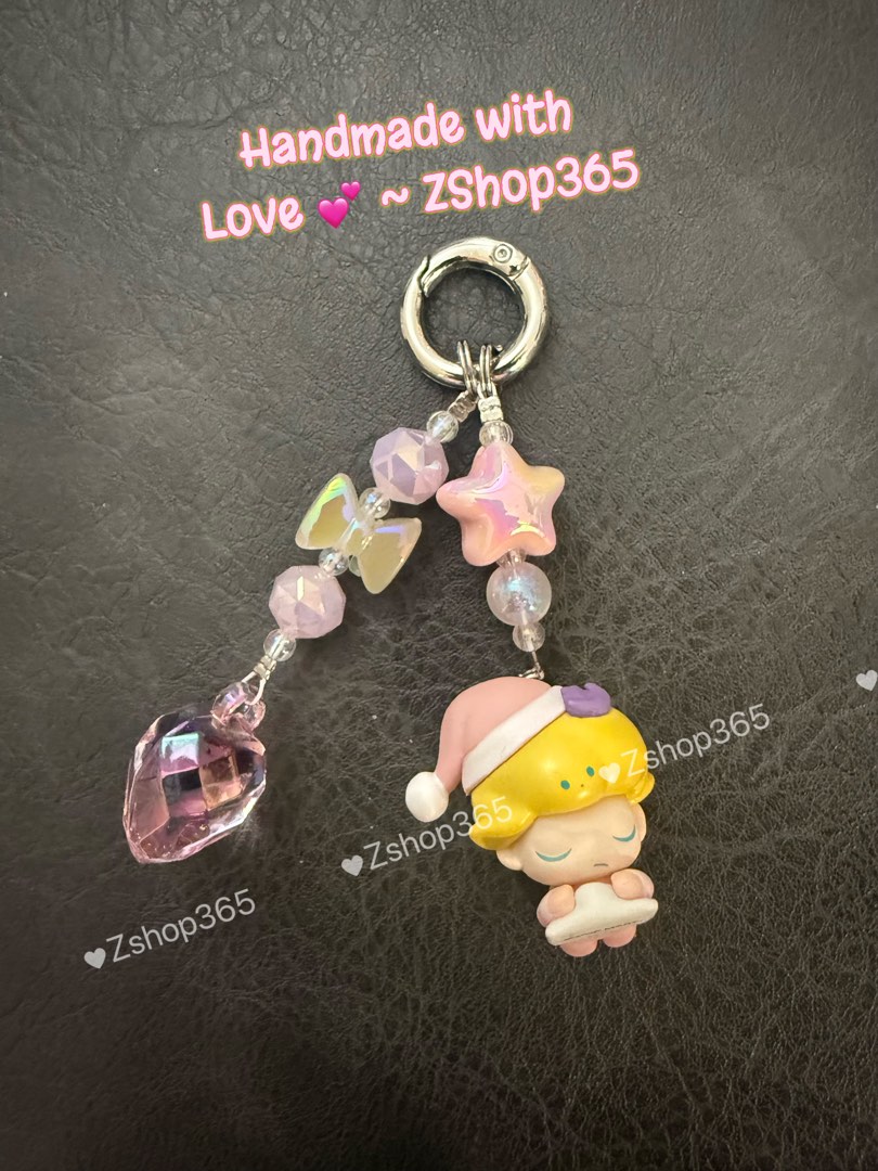 [Dimoo Dreamland x Pink theme] Bag Charm | Premium Keychain, Hobbies ...