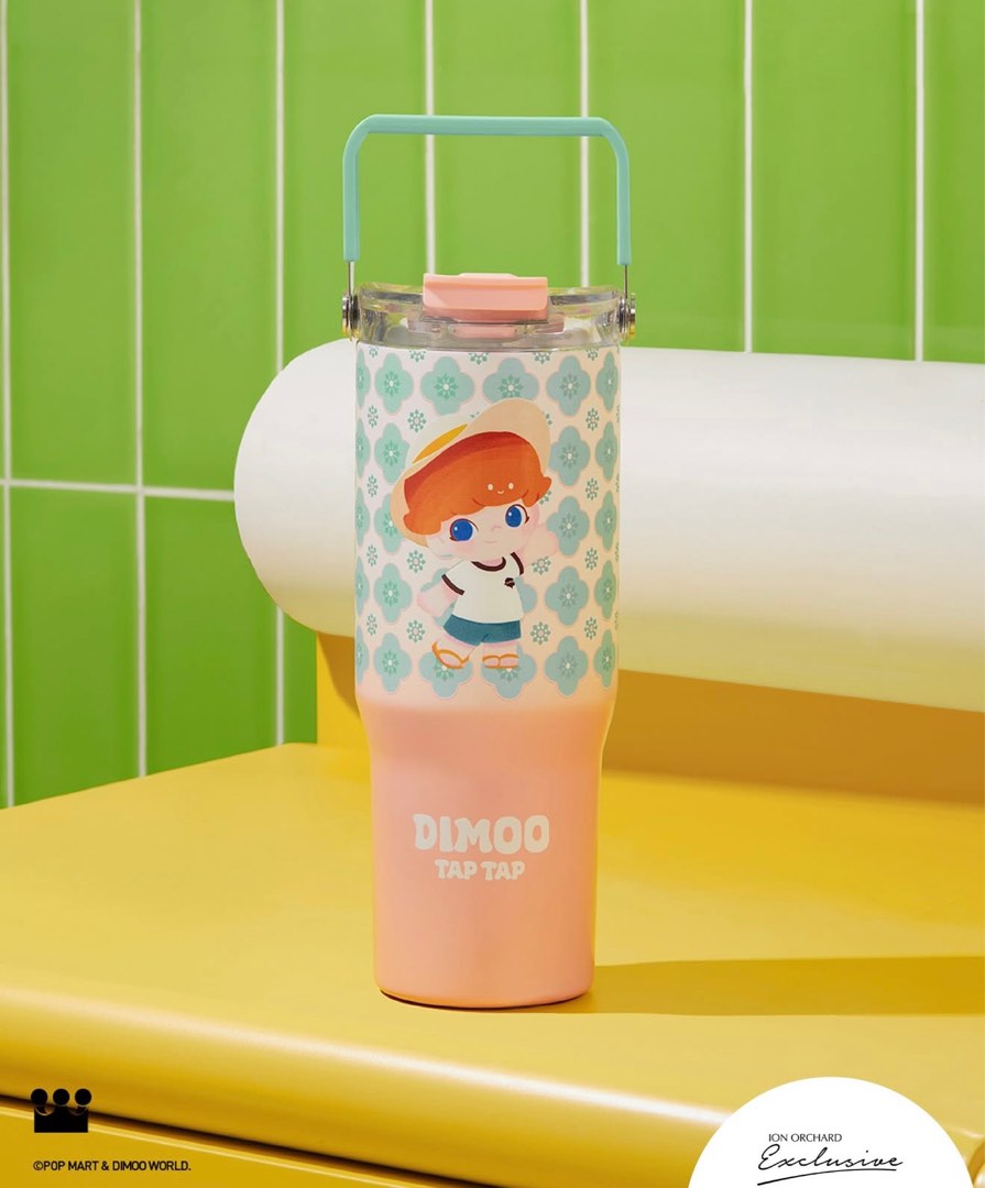 DIMOO Tap tap Straw Cup, Furniture & Home Living, Kitchenware ...