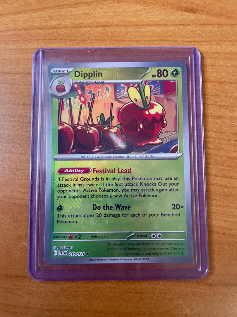 Dipplin Masterball 010/131 - Pokemon Prismatic Evolutions, Hobbies ...