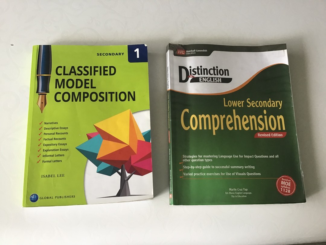 Distinction Lower Secondary Comprehension book, Hobbies & Toys, Books ...