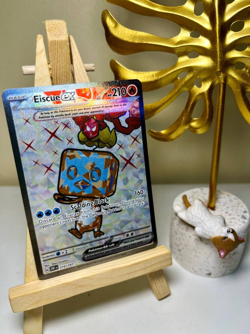 Eiscue EX 210/197 | SV03: Obsidian Flames | Pokemon Trading Card Game ...