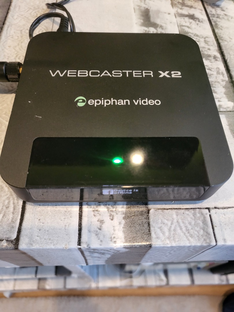 epiphan webcaster x2 non-PC streamer, TV & Home Appliances, TV & Entertainment, Media Streamers ...