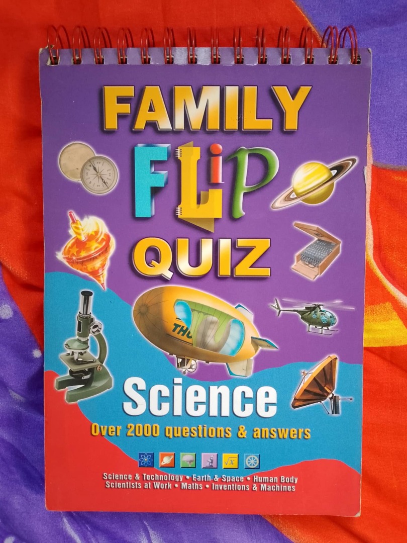 Family Flip Quiz Science, Hobbies & Toys, Books & Magazines, Textbooks ...