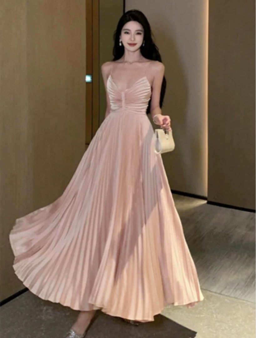French Style Evening Dinner Dress, Women's Fashion, Dresses & Sets ...