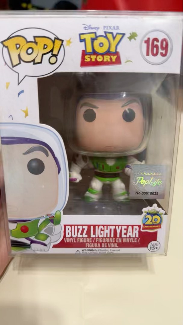 Funko Pop! Disney Pixar Toy Story Buzz Lightyear Figure, Hobbies & Toys ...