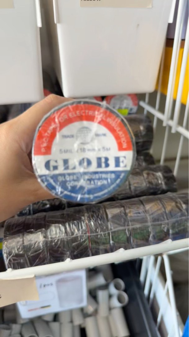 Globe Electrical Insulation Tape, Furniture & Home Living, Home Improvement & Organisation, Home ...