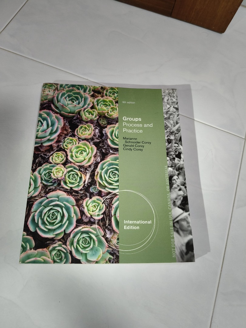 Groups Process and Practice (9th Edition) Marianne Schneider Corey, Gerald Corey, Cindy Corey ...