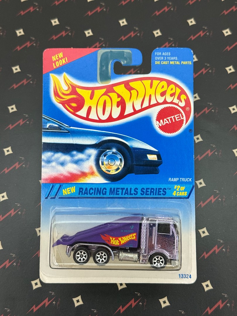 Hot Wheels Ramp Truck Hotwheels Racing Metals Series purple, Hobbies ...