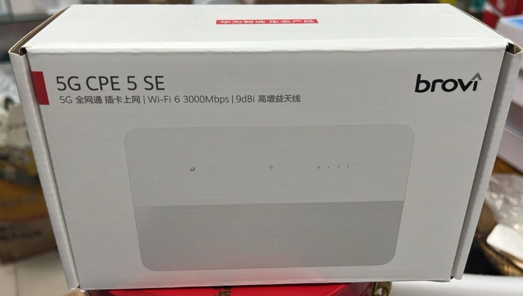 Huawei Brovi 5G CPE 5 SE 全網通路由器, 預購 - Carousell
