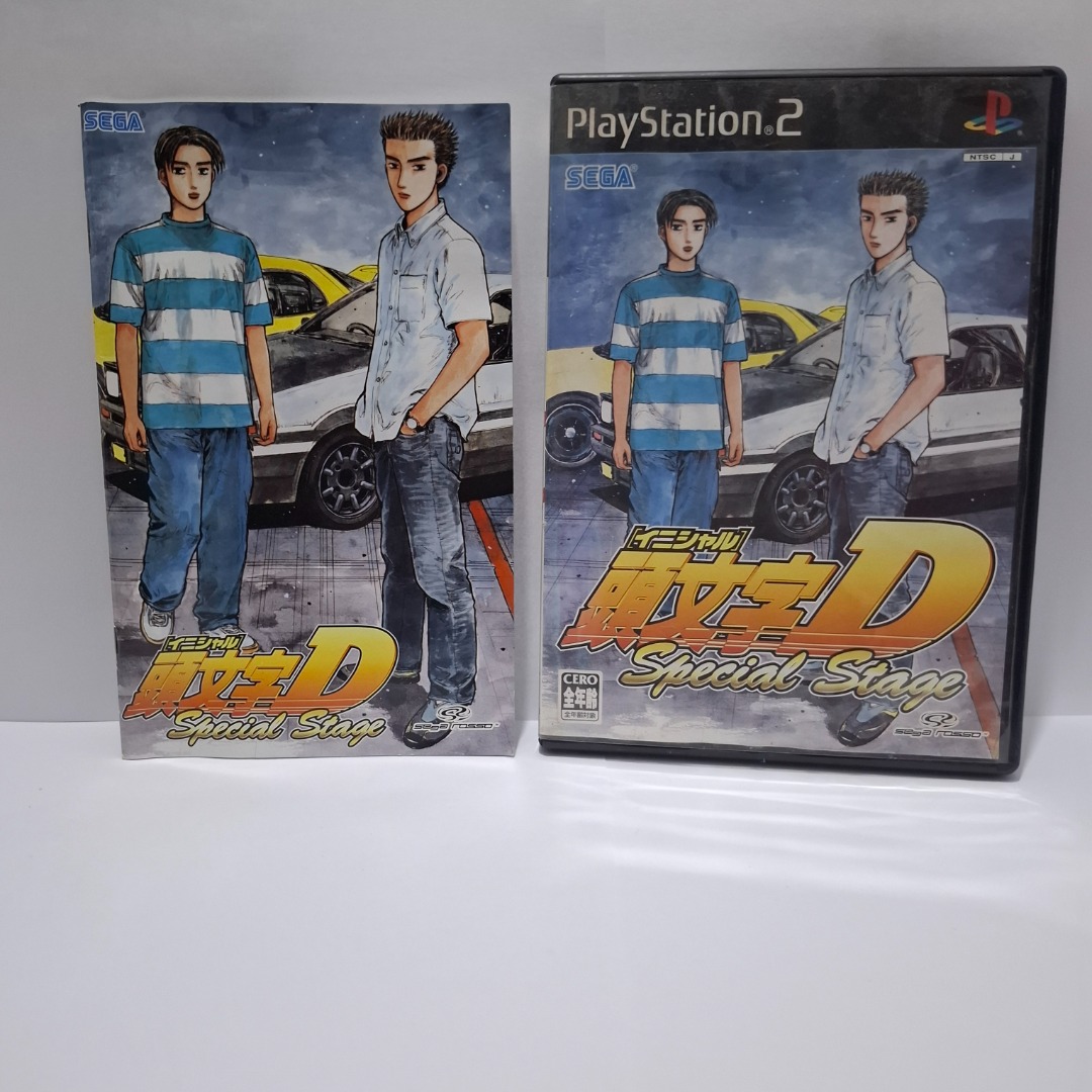 Initial D Special Stage 1st Variant PS2 (With Game), Video Gaming ...