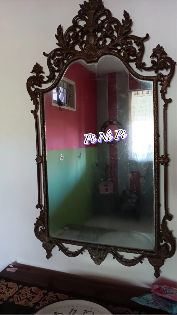 Kaca Besi Kuningan, Perabotan Rumah di Carousell