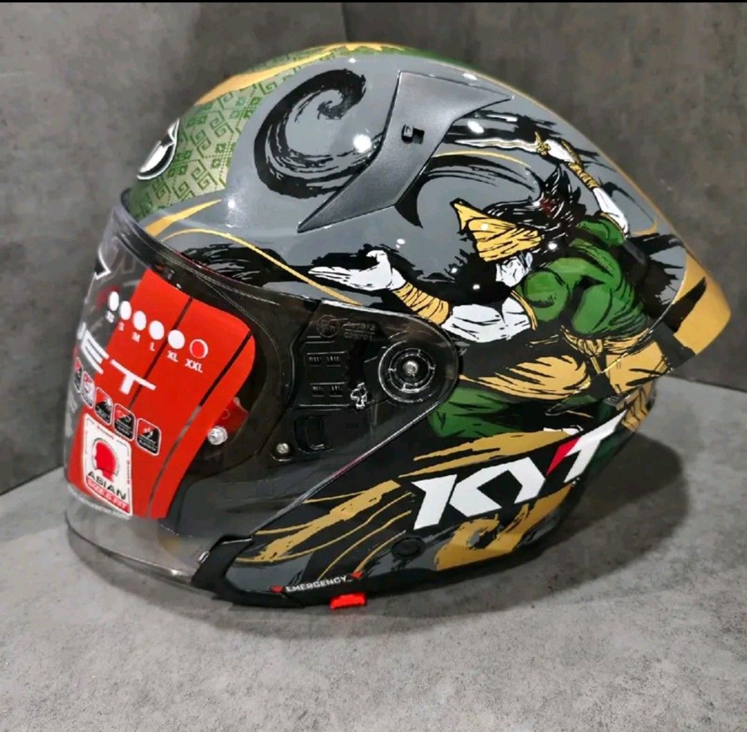 KYT TTR JET HELMET "JIWA PENDEKAR" 2025 - EDISI ISTIMEWA PAHLAWAN ...