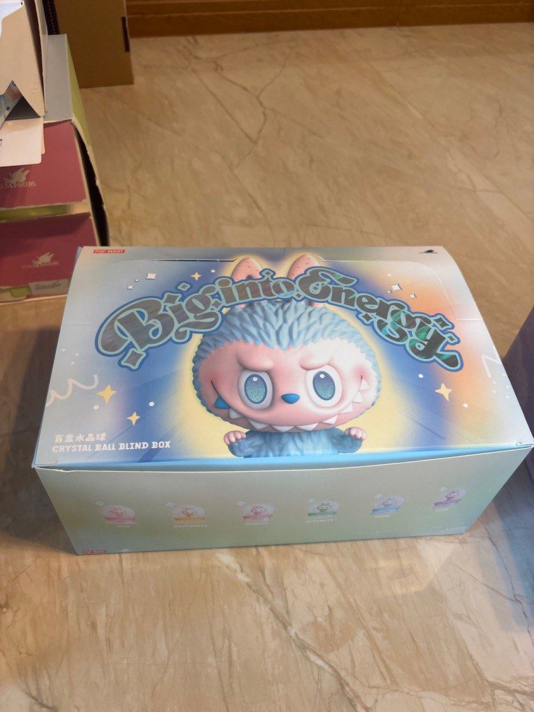 Labubu big in energy snowglobe full set of 6, Hobbies & Toys, Toys ...
