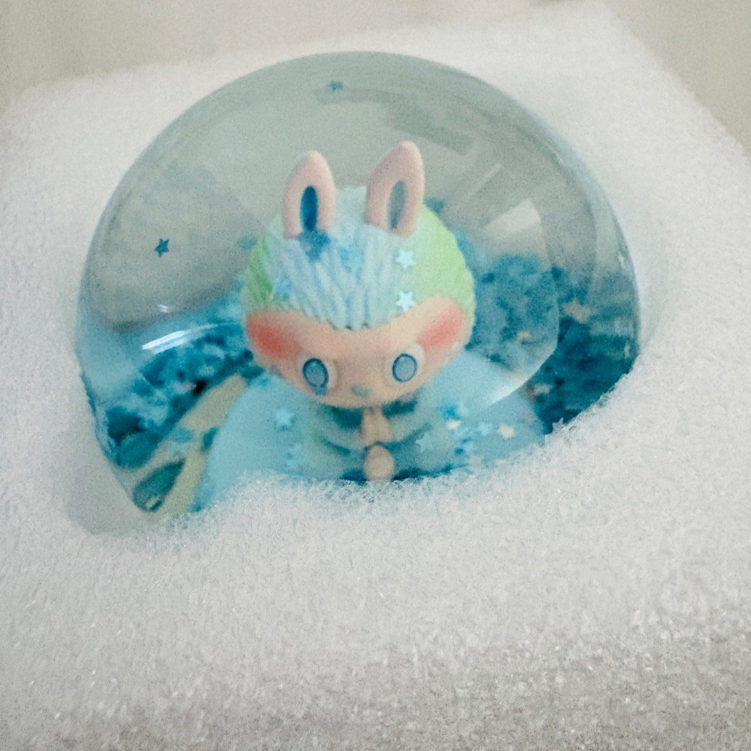 Labubu Crystal Globe, Hobbies & Toys, Toys & Games on Carousell
