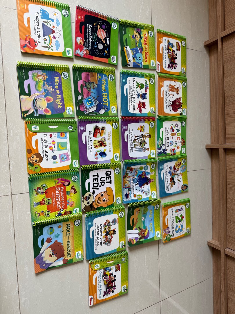 Leapfrog leap start books, Hobbies & Toys, Books & Magazines, Children ...
