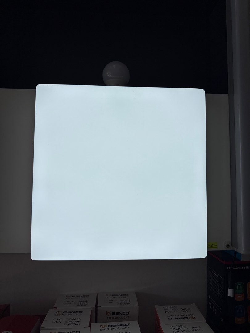 LED UFO surface light -square, Furniture & Home Living, Lighting & Fans ...
