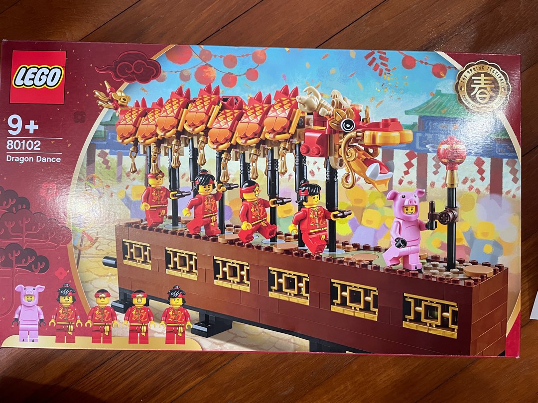 LEGO 80102 Dragon Dance Set, Hobbies & Toys, Toys & Games on Carousell