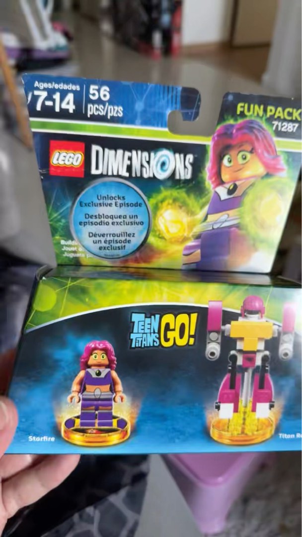 LEGO Dimensions Fun Pack 71287 Teen Titans Go! Starfire, Hobbies & Toys ...
