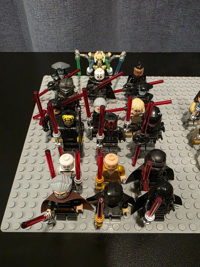 Lego Star Wars Sith/Dark Side Wielders 18x minifigures collection ...