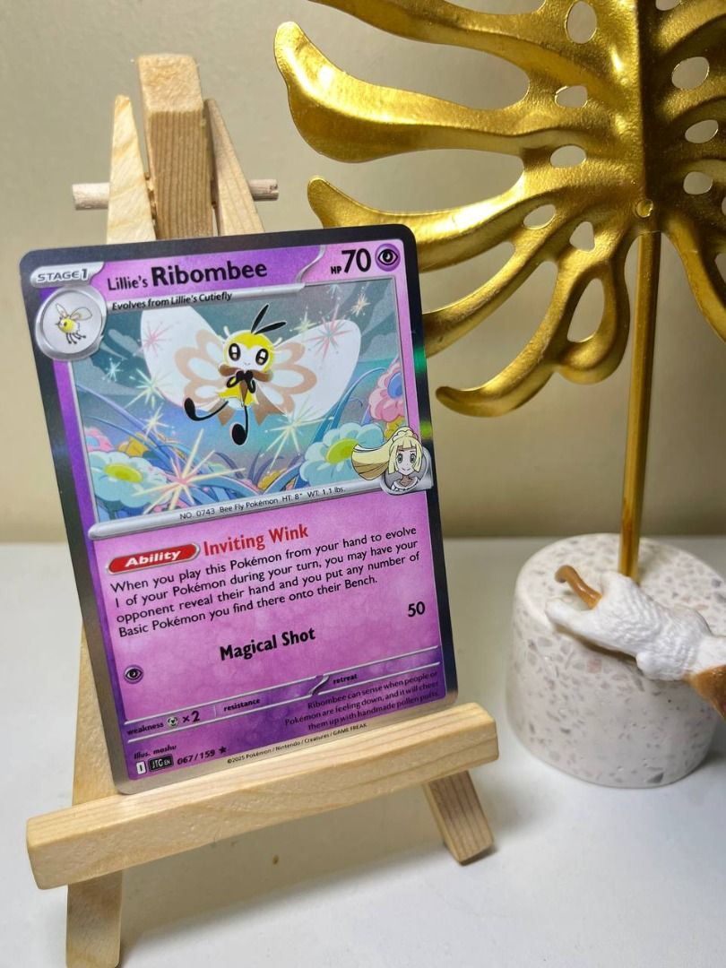 PRINT ERROR - Lillie's Ribombee 067/159 | SV09: Journey Together ...