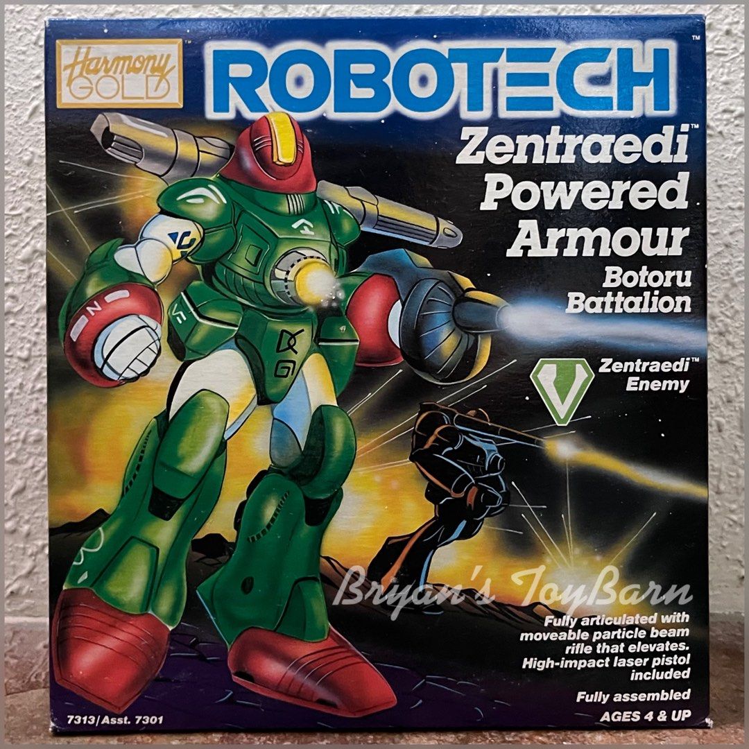 Macross Robotech Botoru Battalion Zentradi Armour Suit Vintage Action ...