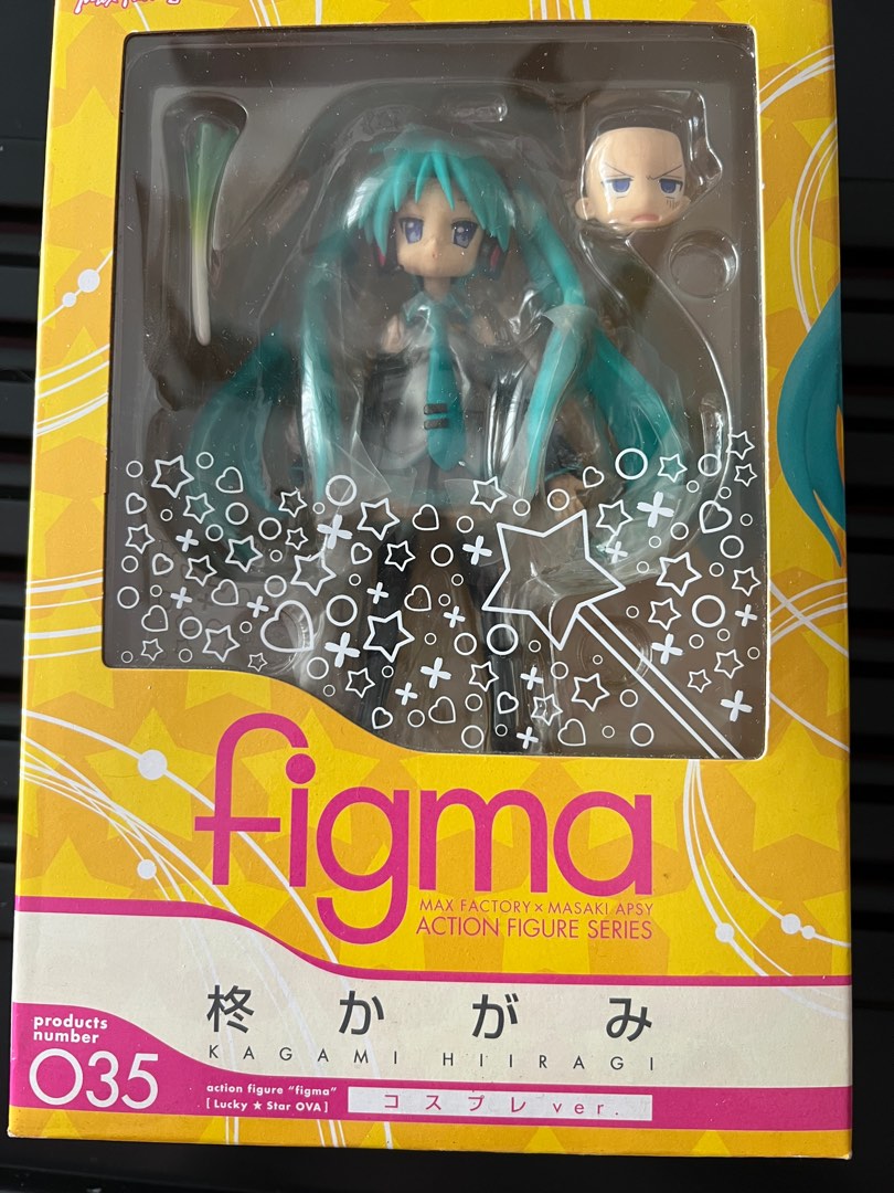[MIB] Figma Kagami Hiiragi Cosplay Hatsune Miku 035, Hobbies & Toys, Toys & Games on Carousell