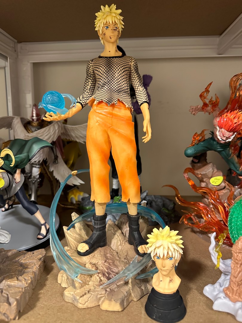 Naruto Uzumaki Rasengan Final Battle Figure (30cm), Hobbies & Toys ...