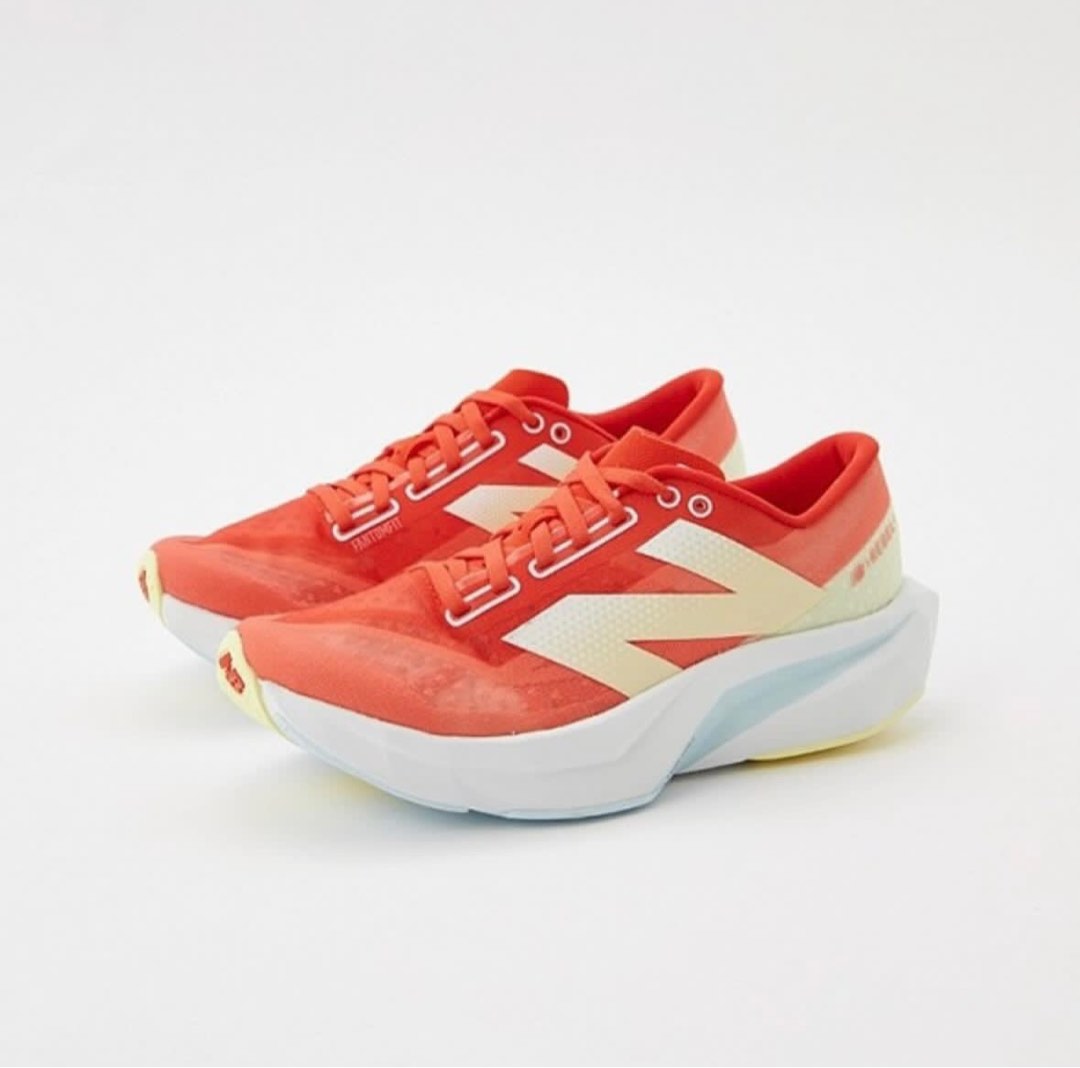 NB FuelCell Rebel V4 Gulf Red with Neo Flame, Women's Fashion, Footwear ...