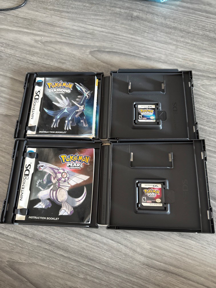 Nintendo DS Games Pokemon Diamond vision and Pokemon Pearl version ...