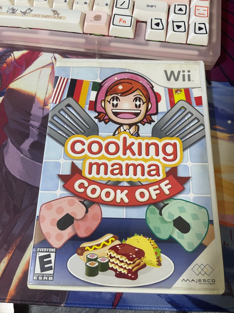Nintendo Wii Game Cooking Mama Cook Off Original Disc, Video Gaming ...