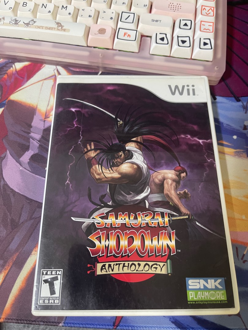 (Free Mailing) Nintendo Wii Samurai Shodown Anthology Original Disc ...