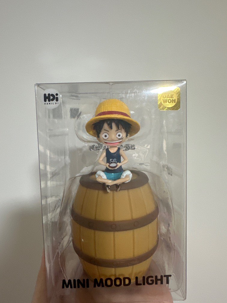 One piece Luffy Mini Mood Lamp, Hobbies & Toys, Toys & Games on Carousell